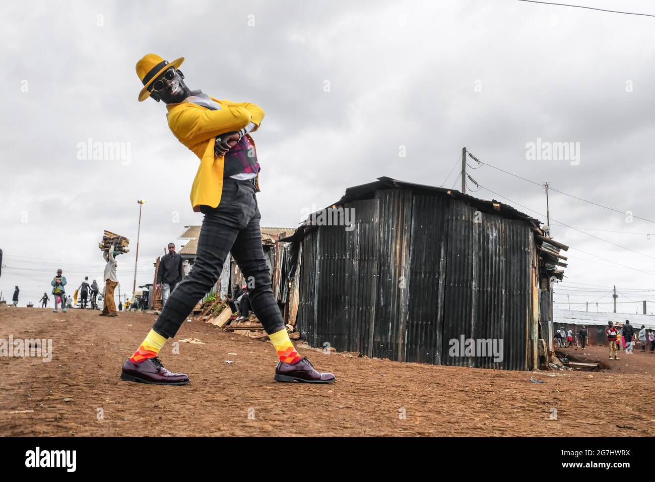 Nairobi, Kenya. 16th Mar, 2021. Stephen Okoth famously known as 'Picha ...