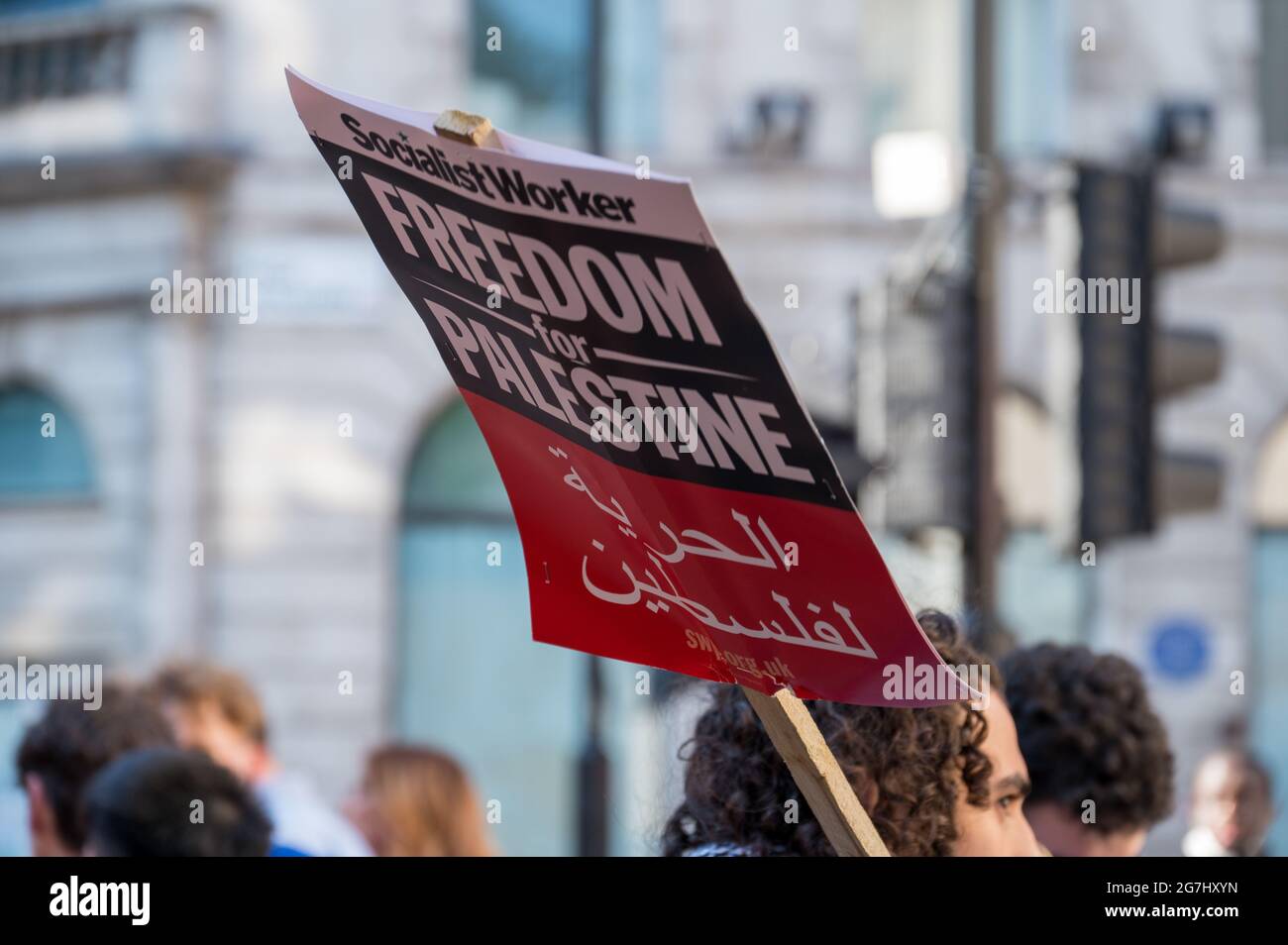 Free palestine sign hi-res stock photography and images - Alamy