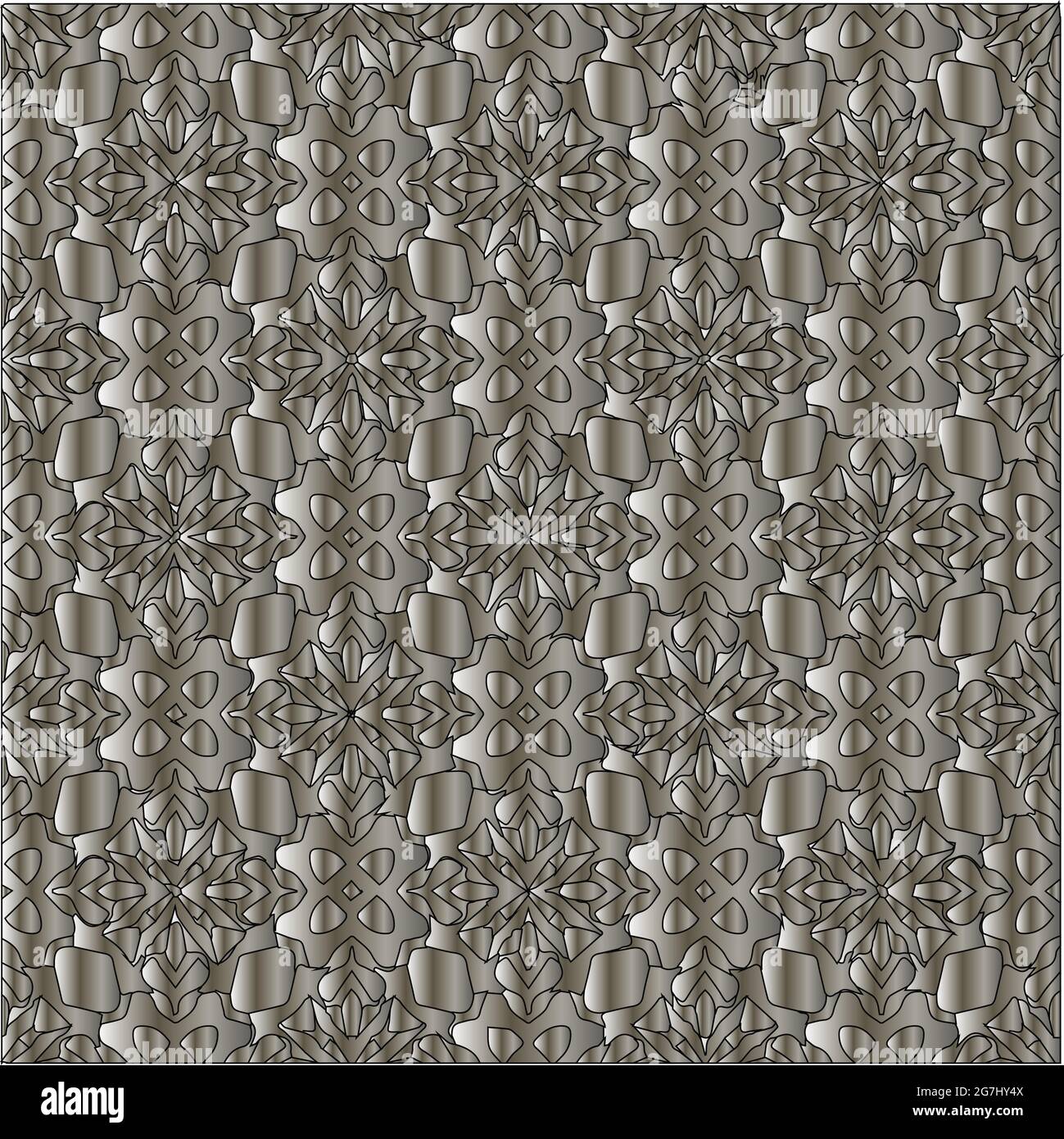 Silver repeat patterns Stock Vector Images - Alamy