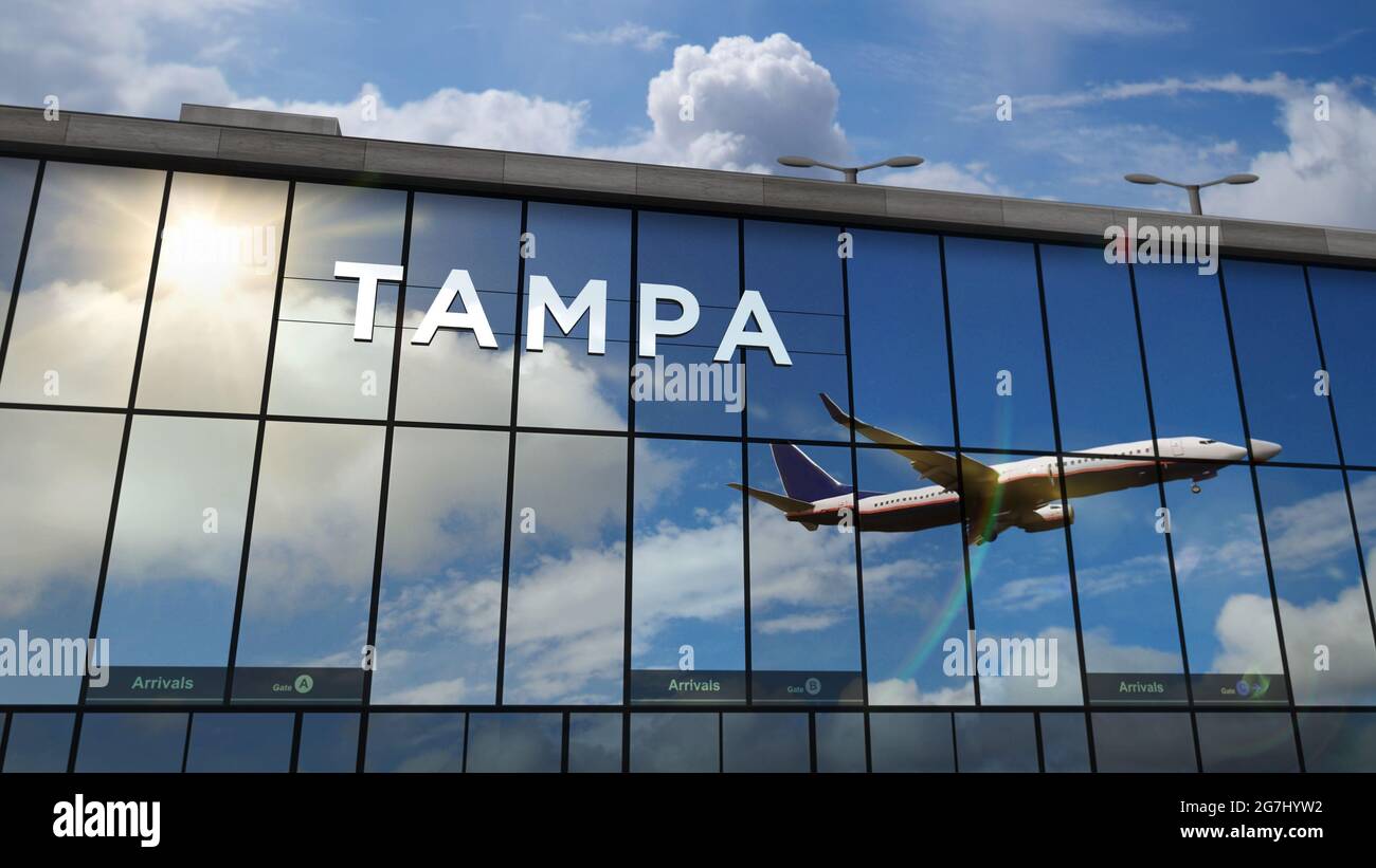 Florida tampa airport glass hi-res stock photography and images - Alamy