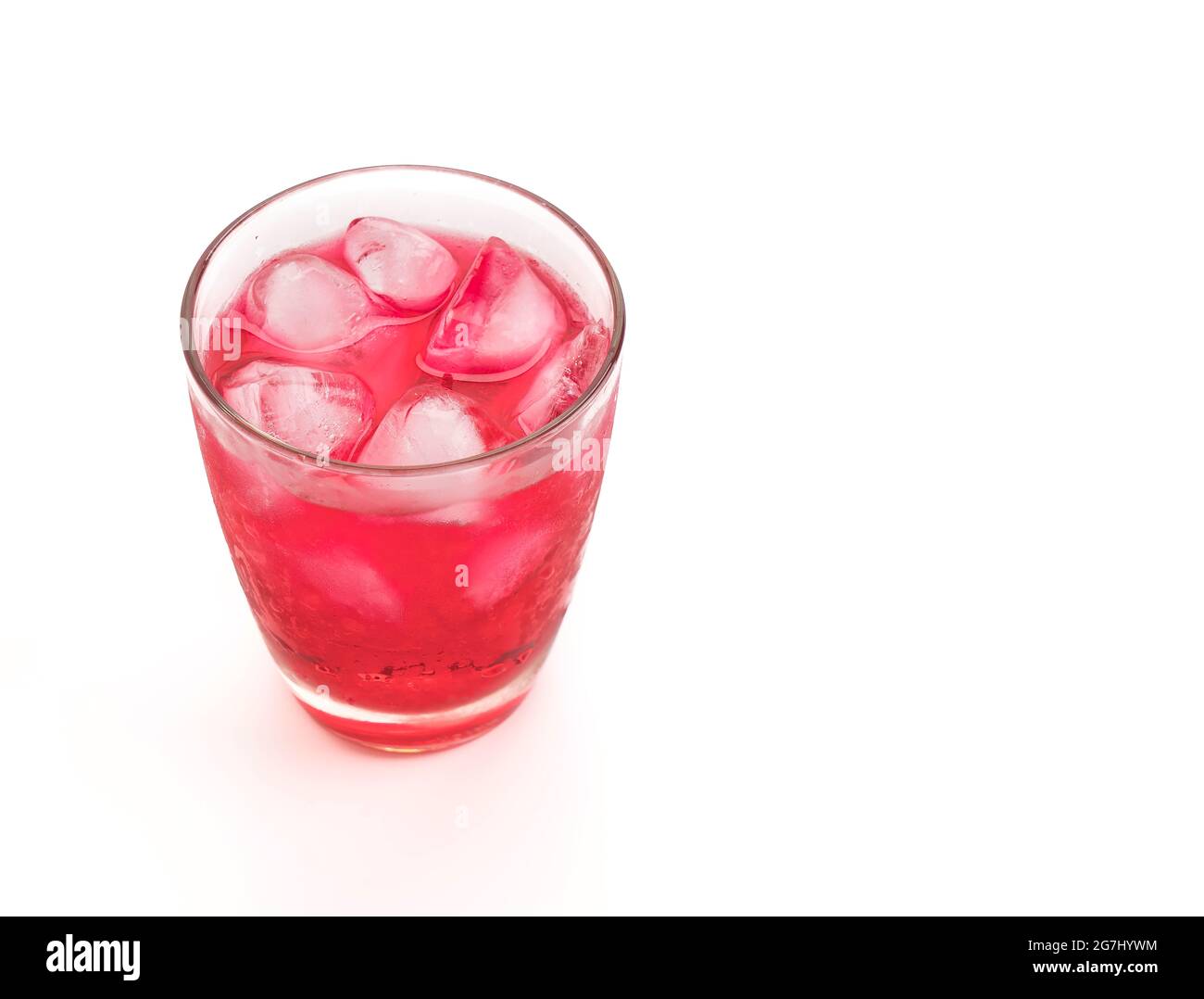 fresh, ice cold water in glass Stock Photo - Alamy