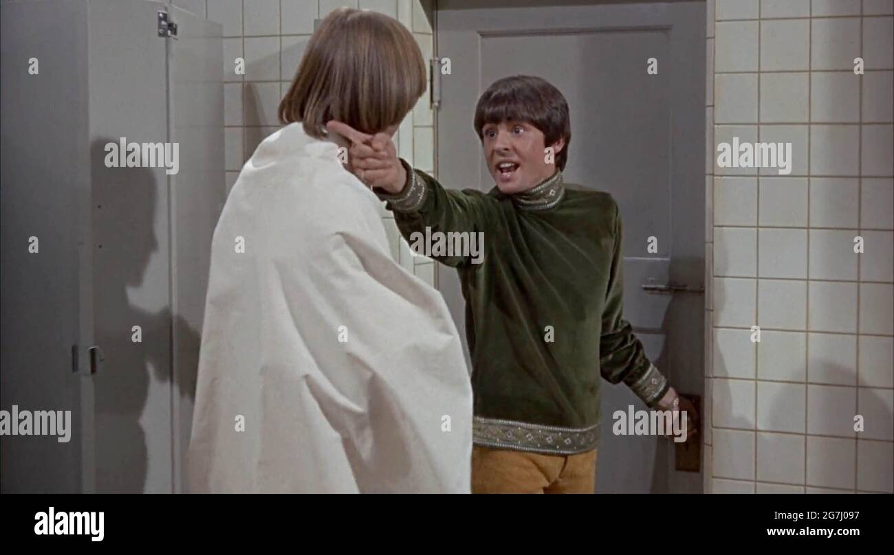 Los Angeles.CA.USA. Davy Jones and Peter Tork in a scene in (C) Raybert ...