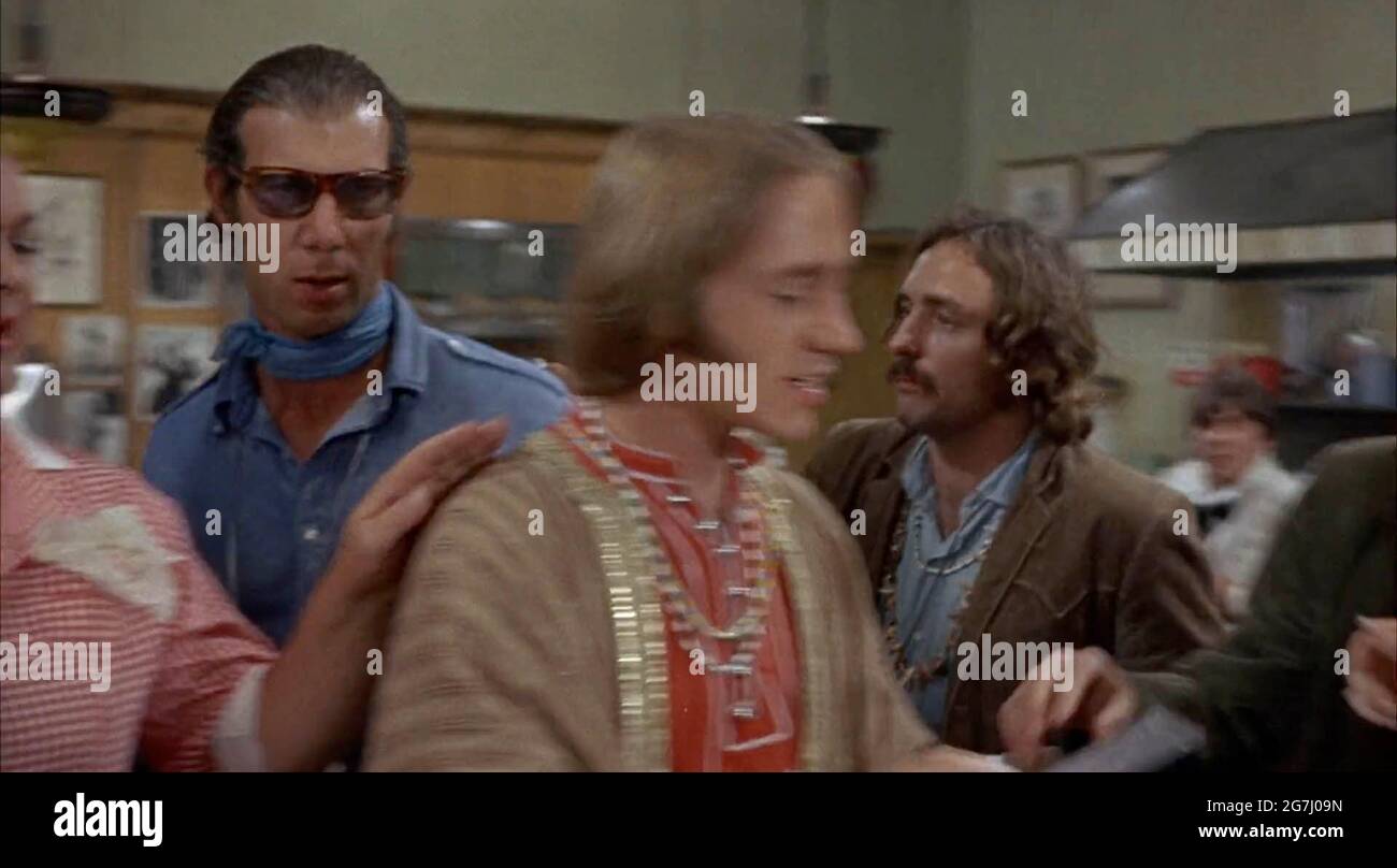 Los Angeles.CA.USA. Bob Rafelson, Peter Tork and Dennis Hopper in a ...