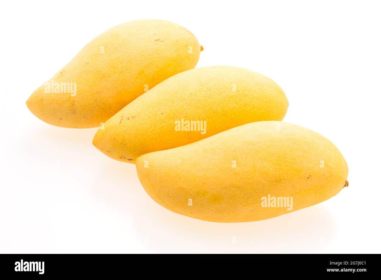 Mango fruit isolated on white background Stock Photo - Alamy