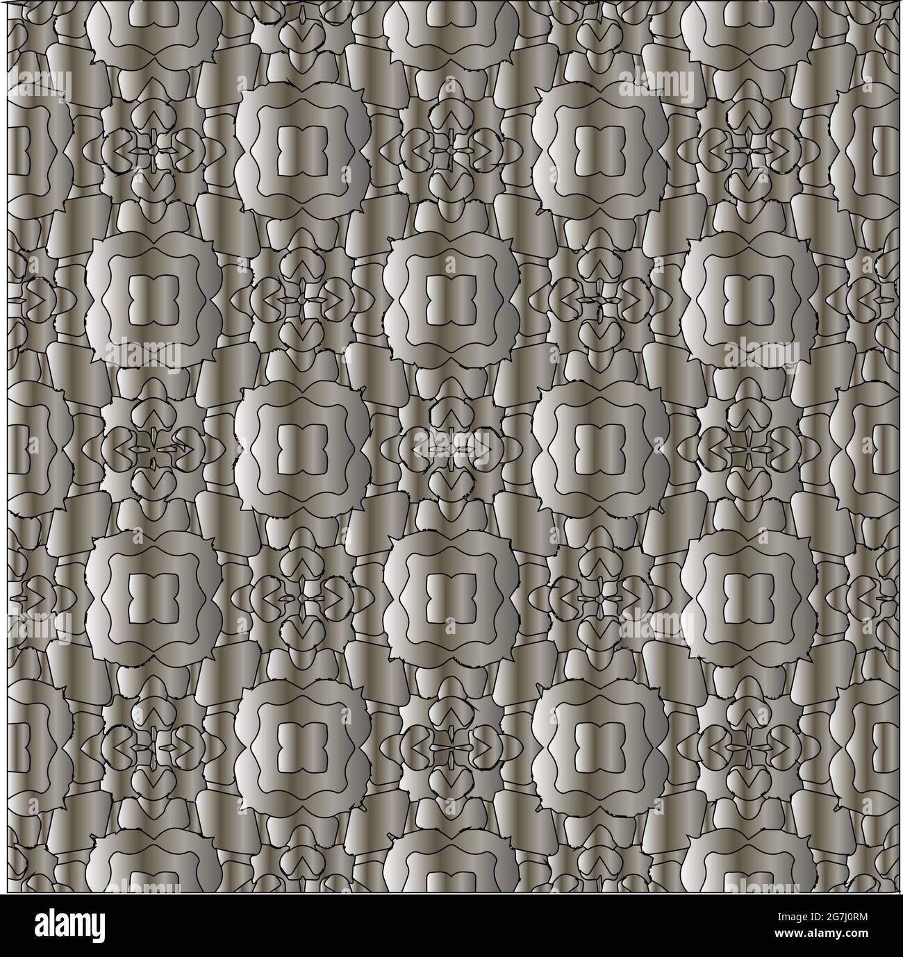 Silver repeat patterns Stock Vector Images - Alamy