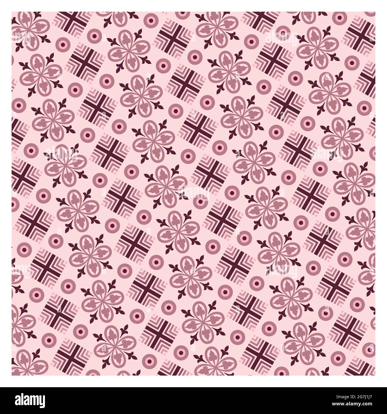 Graphic patterns on a wallpaper background Stock Vector Image & Art - Alamy