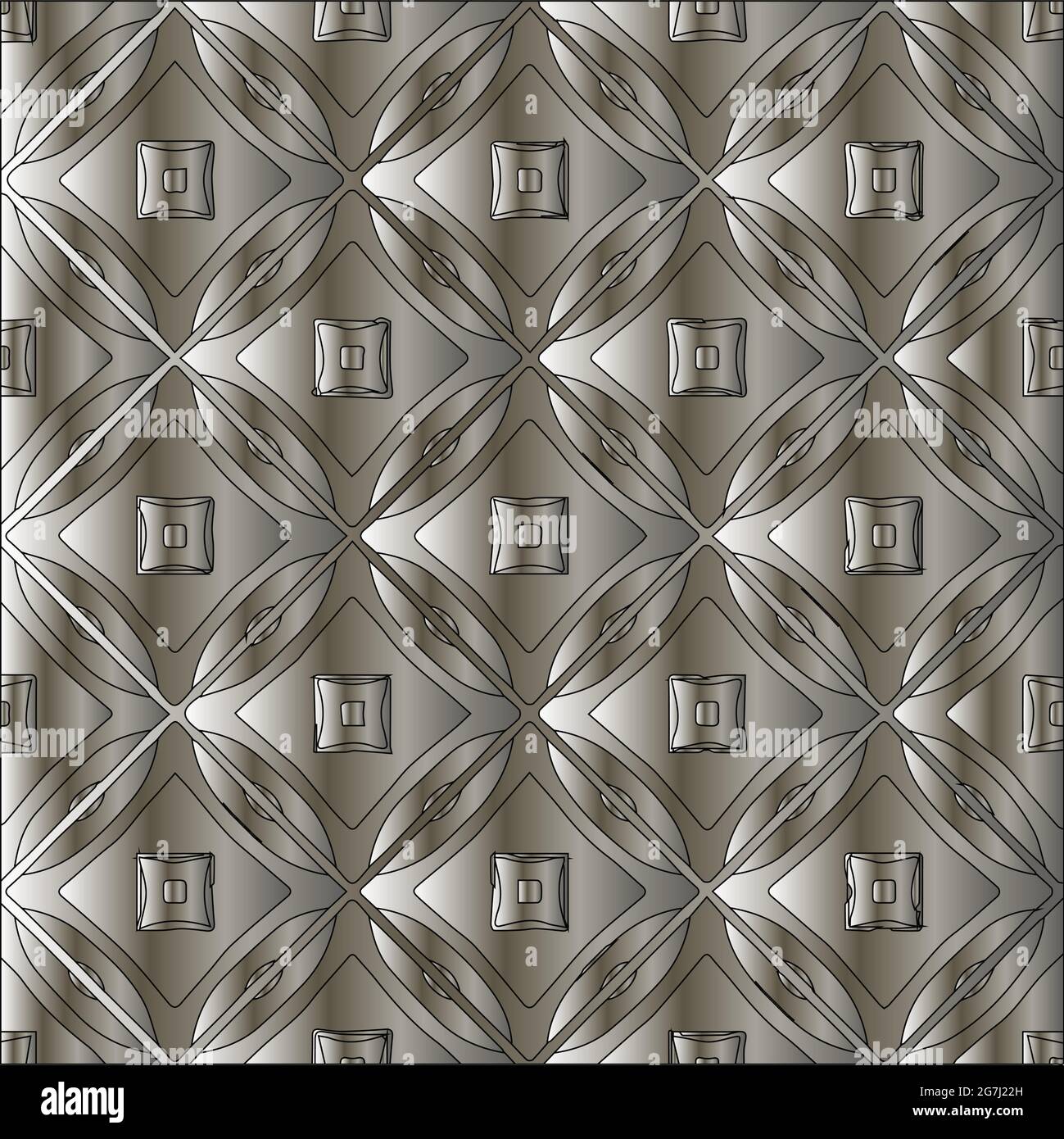 Silver metallic gradient with repeat Pattern . Abstract metallic ...