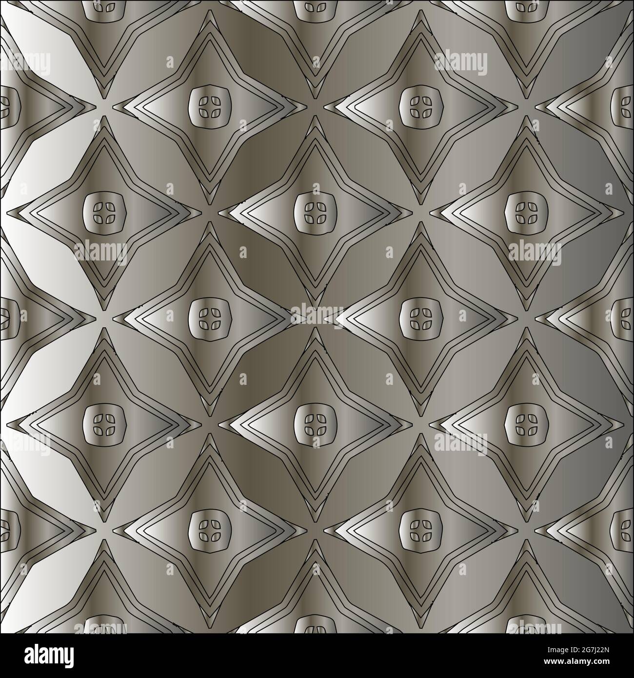 Patterns wallpaper metallic silver Stock Vector Images - Alamy