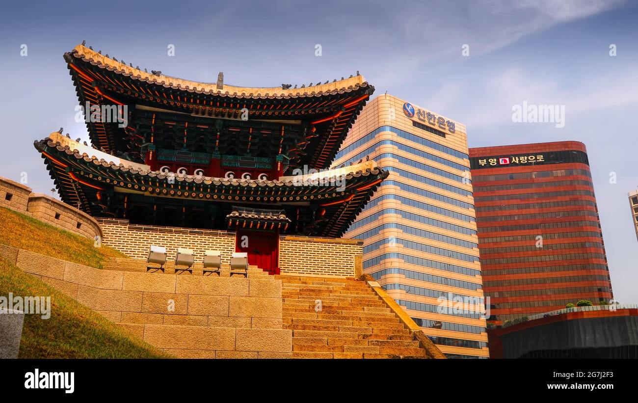 Namdaemun, officially known as the Sungnyemun, is one of the Eight ...