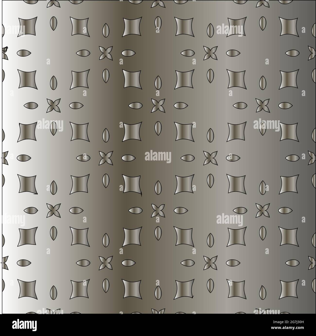 Silver metallic gradient with repeat Pattern . Abstract metallic ...