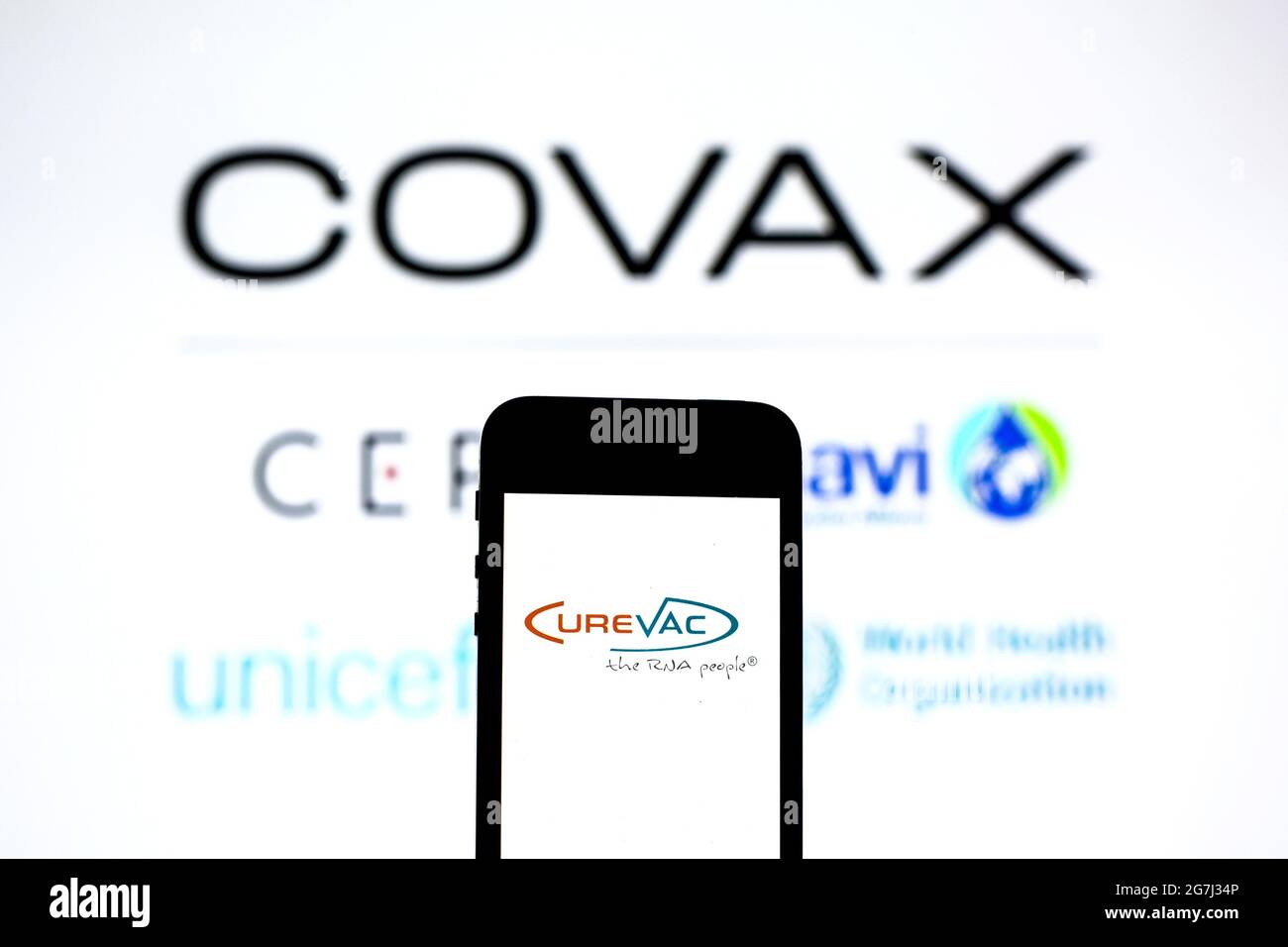 Curevac logo hi-res stock photography and images - Alamy