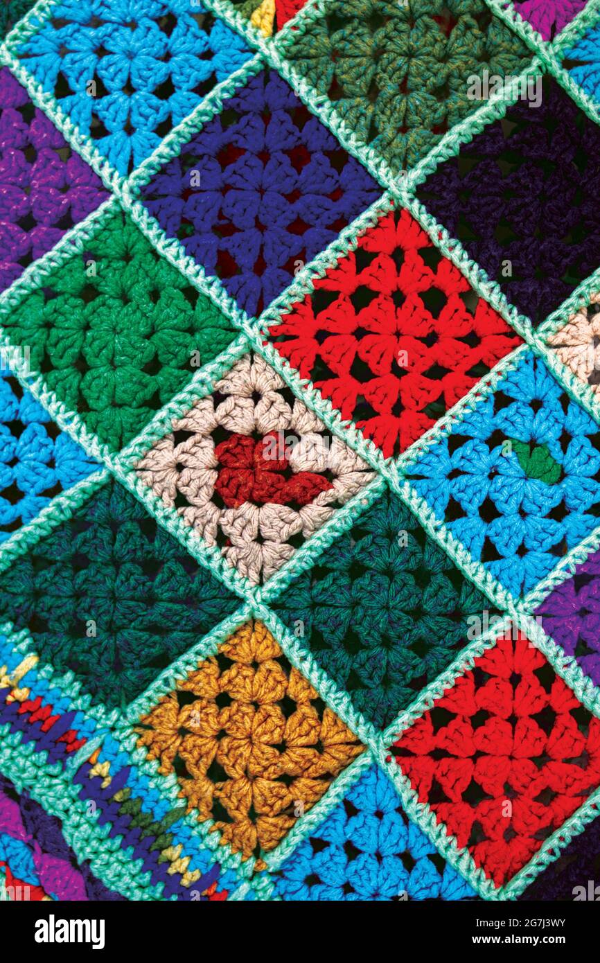 Crocheted textiles hi-res stock photography and images - Alamy
