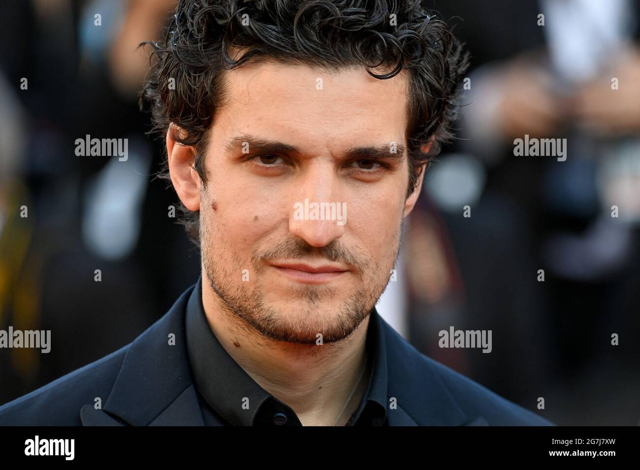 Cannes, Frances, 14th July 2021. Louis Garrel attending the premiere of ...