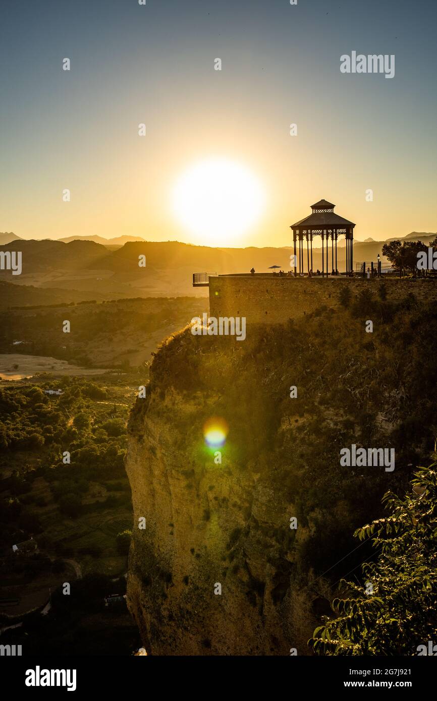 Mirador puente nuevo de ronda hi-res stock photography and images - Alamy