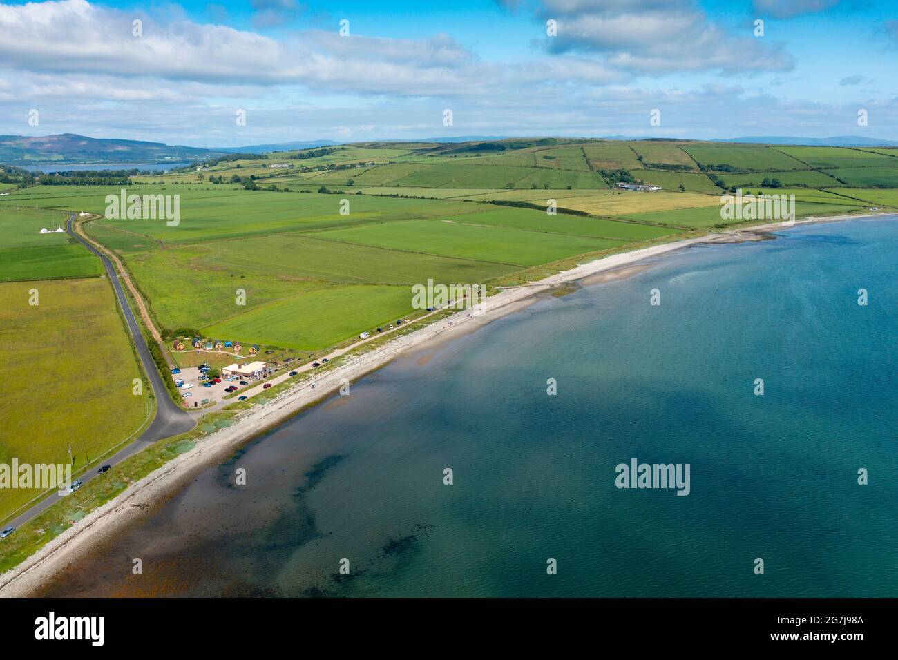 Beach ettrick bay isle bute hi-res stock photography and images - Alamy