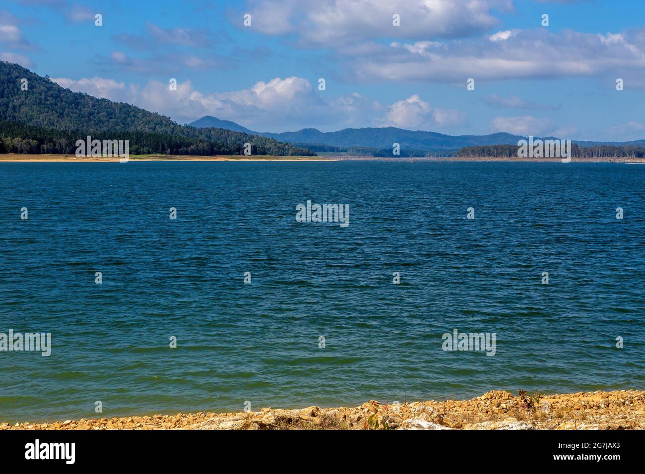 Lake Tinaroo on the Atherton Tablelands in Queensland, Australia Stock ...