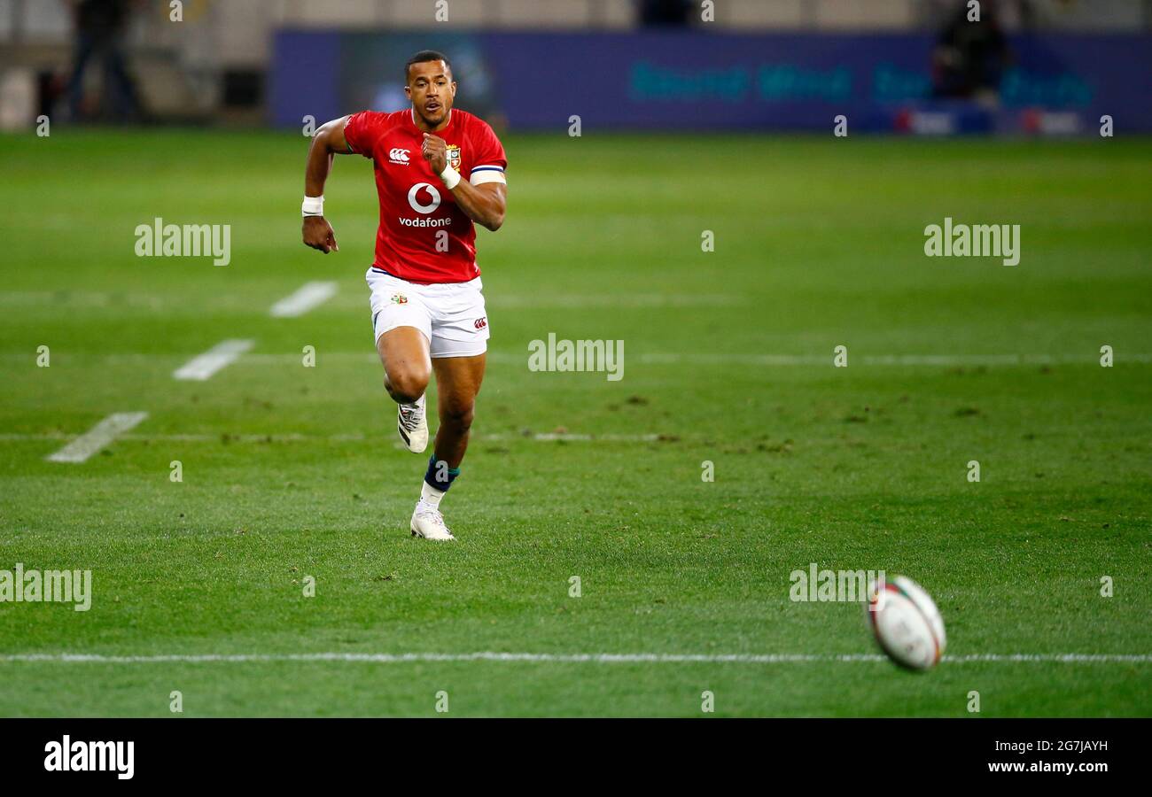 Anthony Watson of the British & Irish Lions during the Castle Lager ...