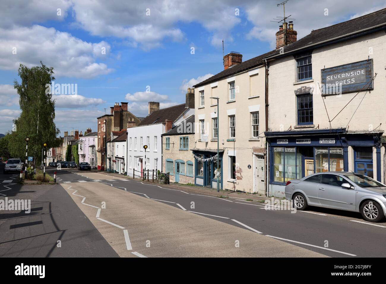 Newnham On Severn, Gloucestershire, England, UK - 14 July 2021 Picture ...