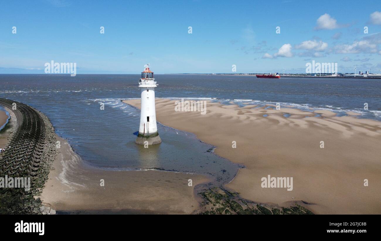Drone photography of merseyside Stock Photo - Alamy