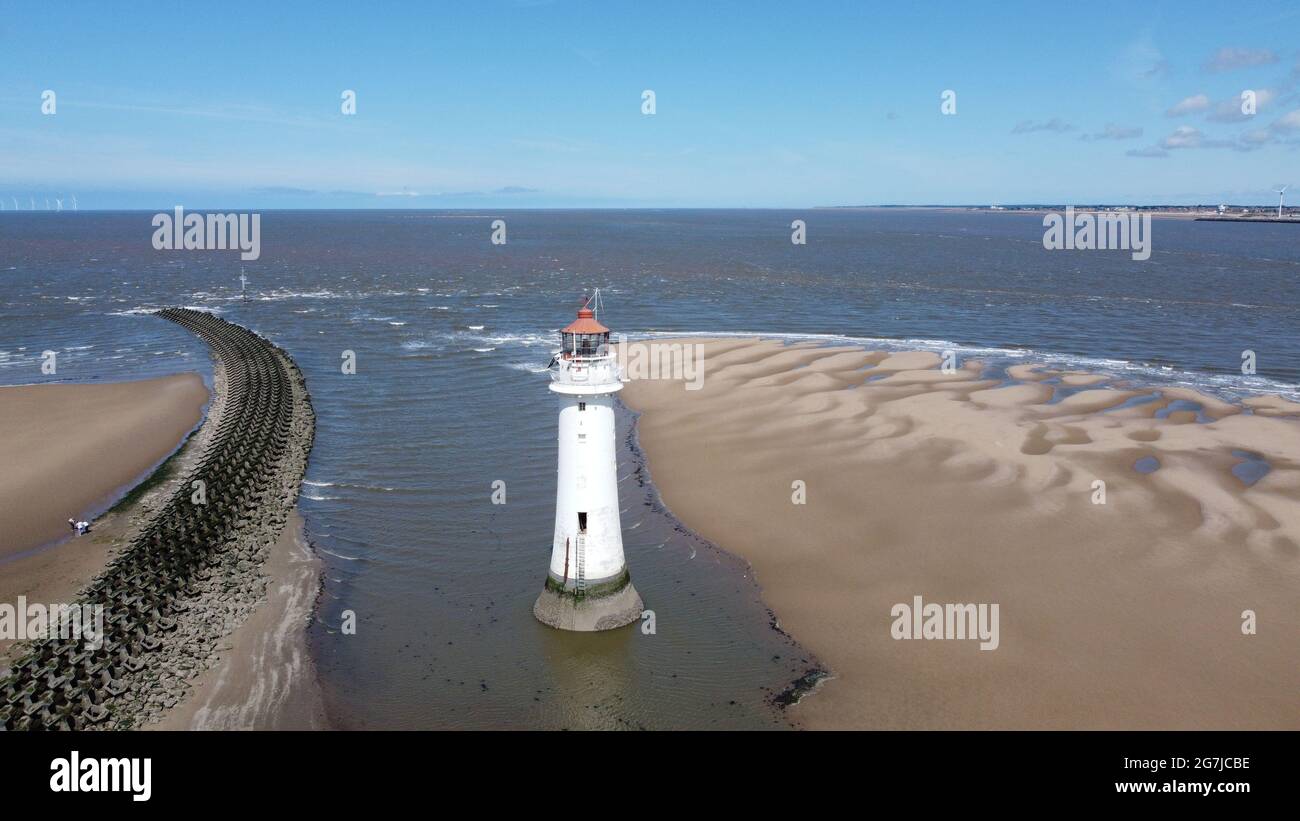 Drone photography of merseyside Stock Photo - Alamy