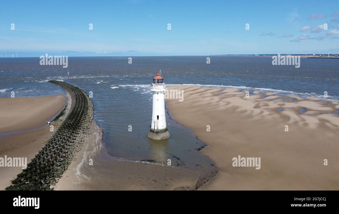Drone photography of merseyside Stock Photo - Alamy