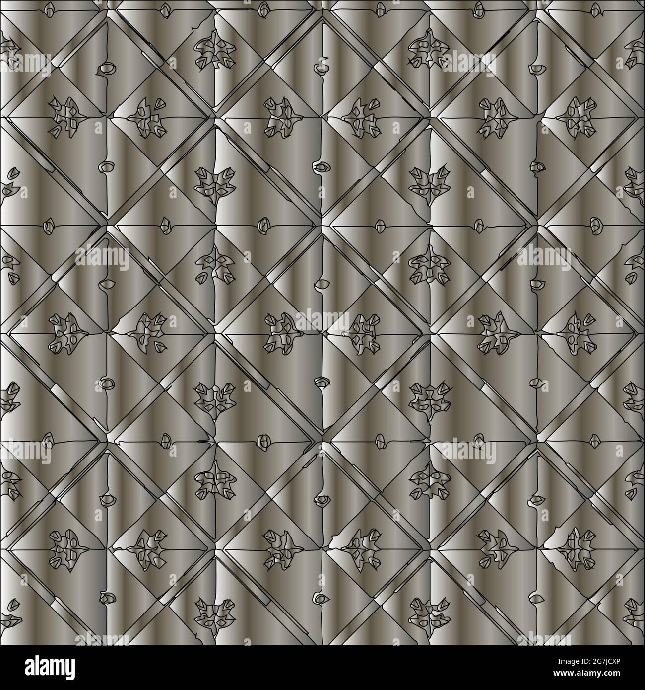 Silver metallic gradient with repeat Pattern . Abstract metallic ...