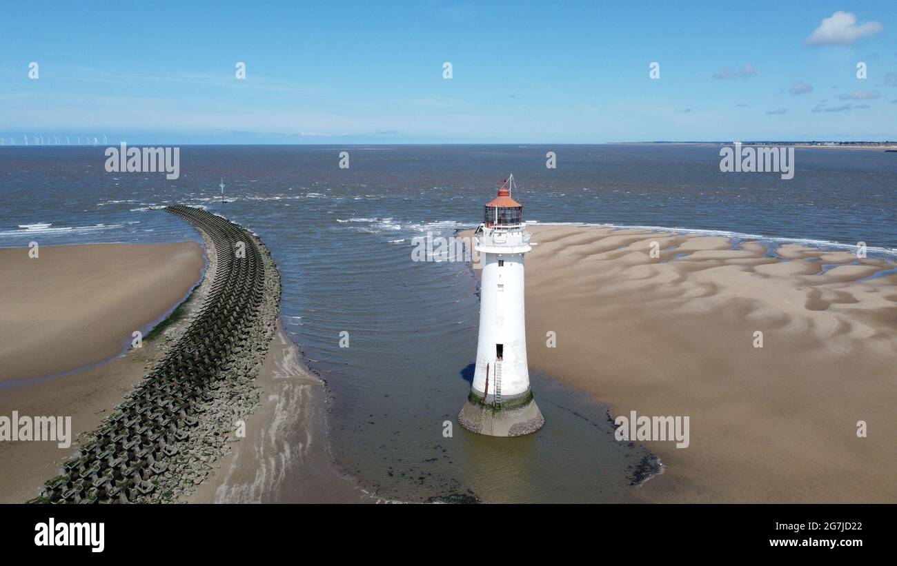 Drone photography of merseyside Stock Photo - Alamy