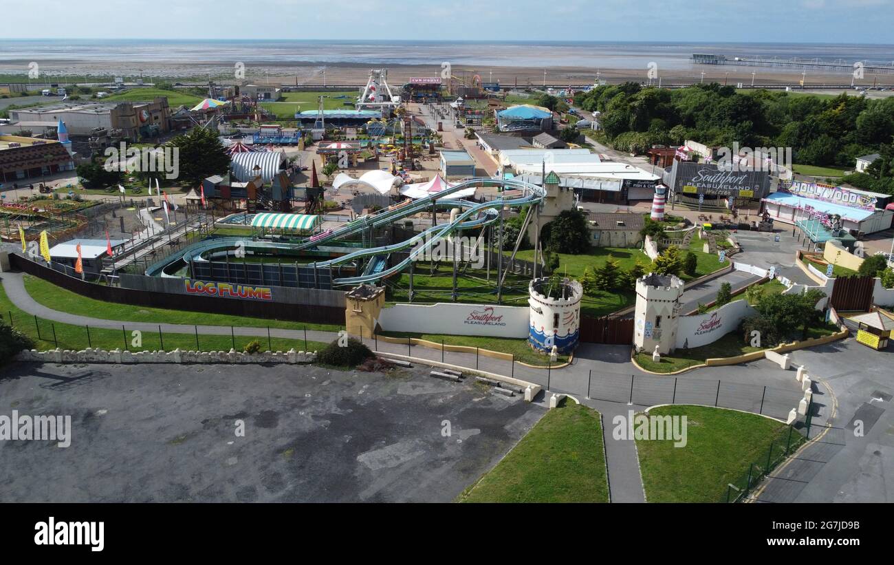 Drone photography of merseyside Stock Photo - Alamy