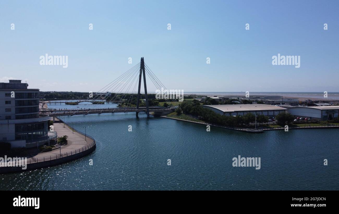 Drone photography of merseyside Stock Photo - Alamy