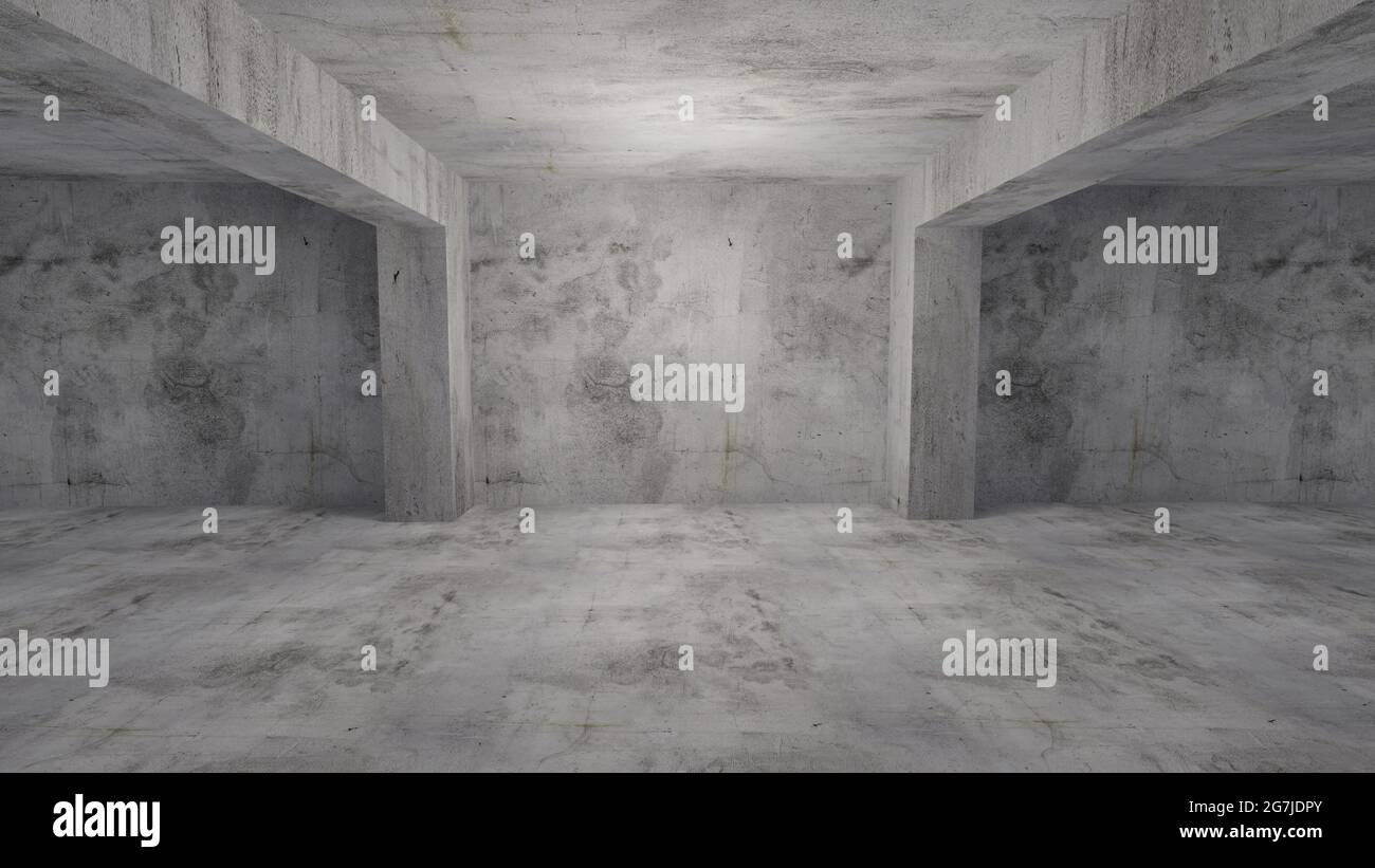 Abstract white background representing a basement Stock Photo - Alamy