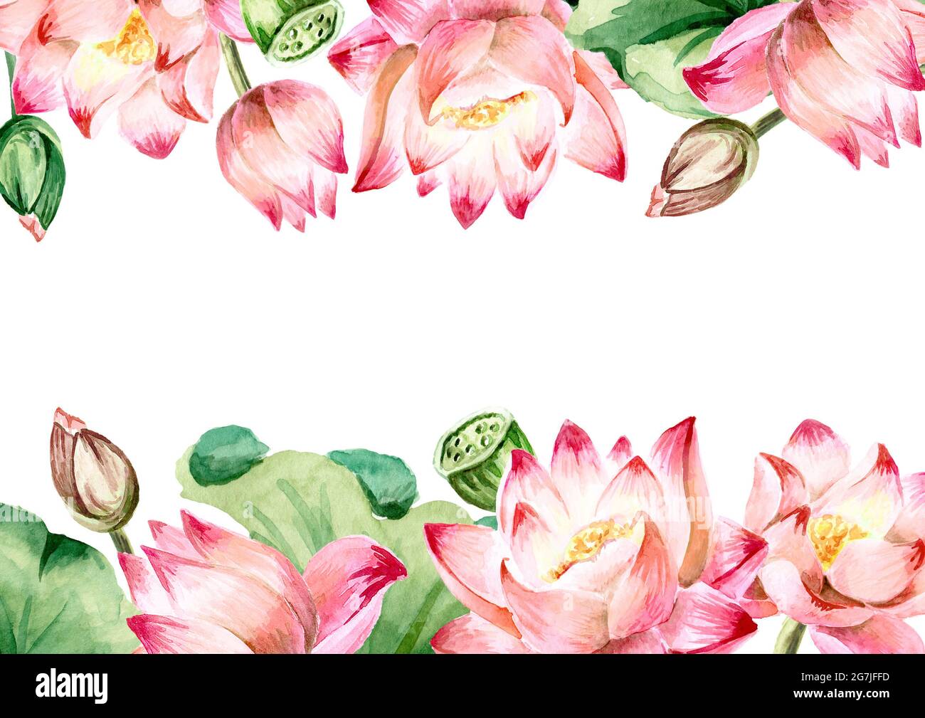 Green Lotus Flower Clipart