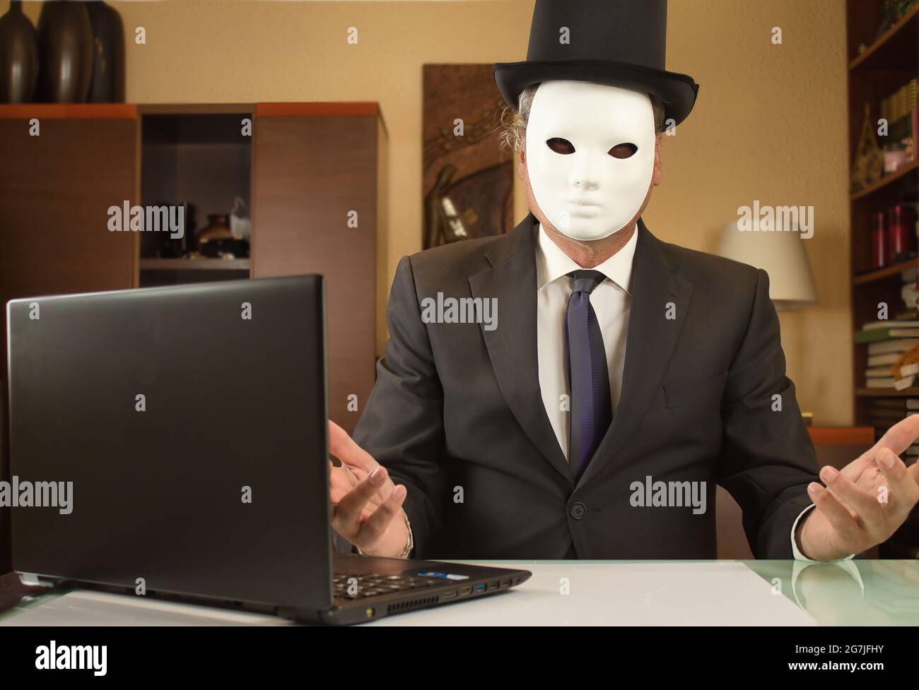 Faceless mask High Resolution Stock Photography and Images - Alamy