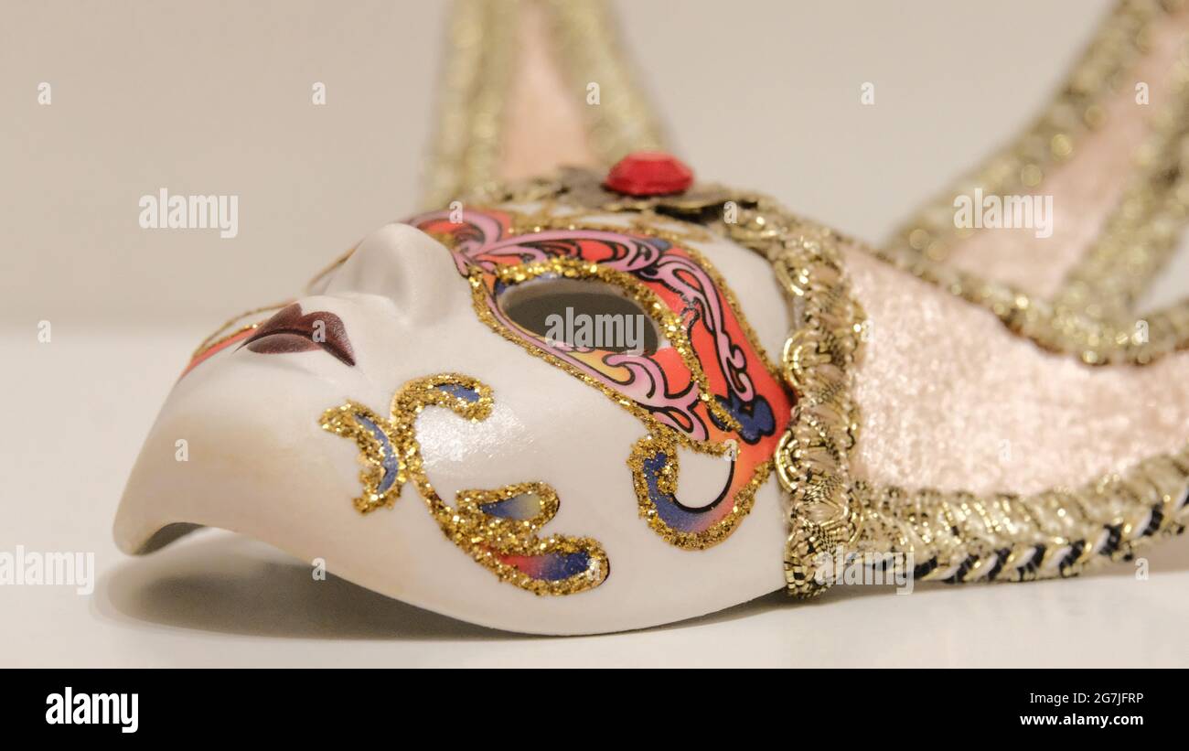 Jester mask hi-res stock photography and images - Alamy