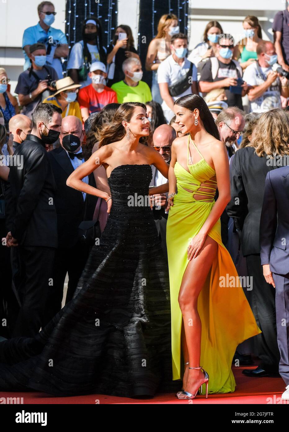 Cannes, France, 14th July 2021. Palais des festivals, Cannes, France ...