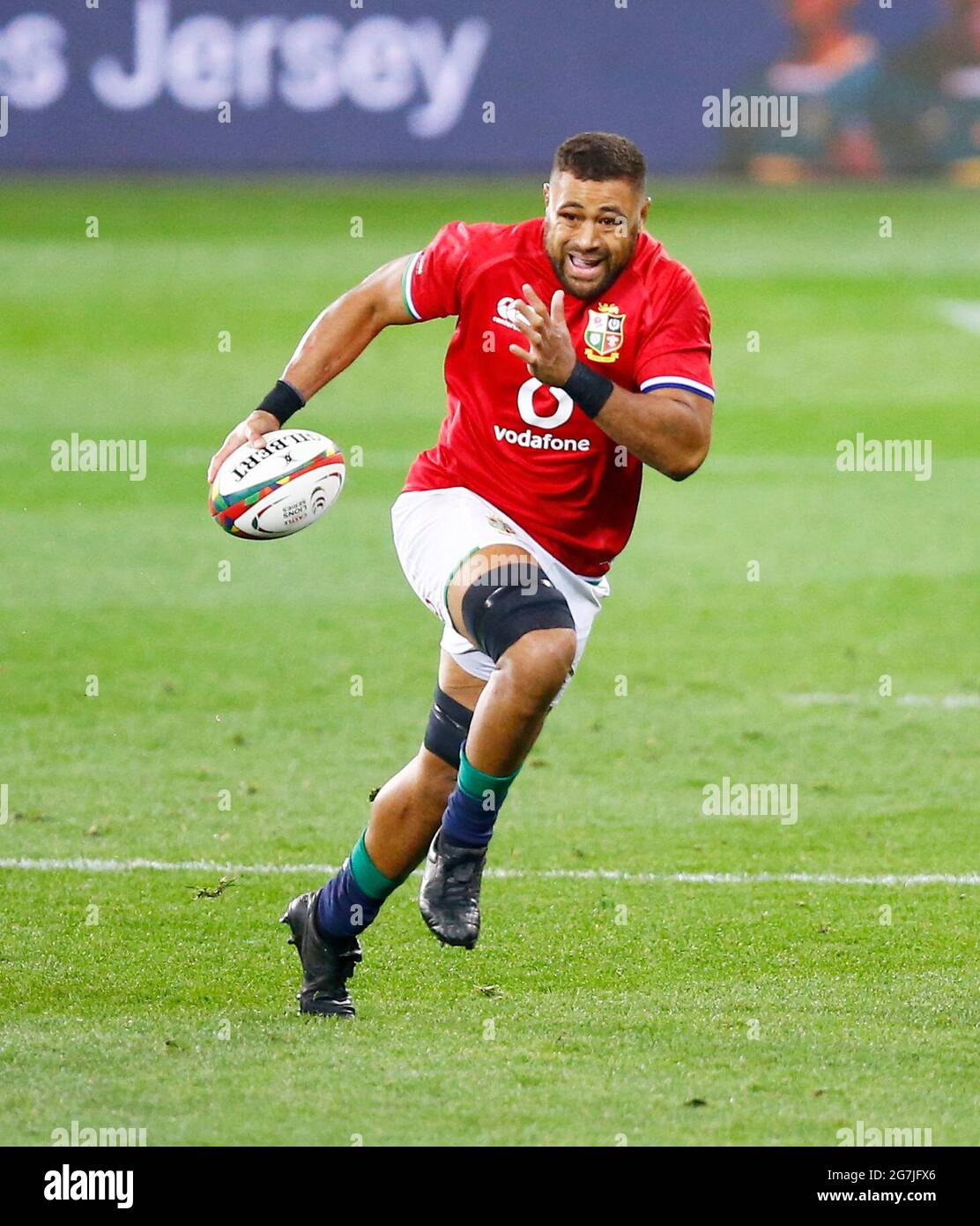 Taulupe Faletau of the British & Irish Lions during the Castle Lager ...