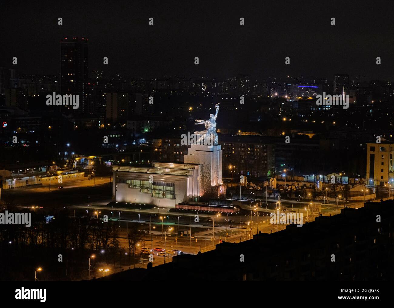 Moscow worker and kolkhoz hi-res stock photography and images - Alamy