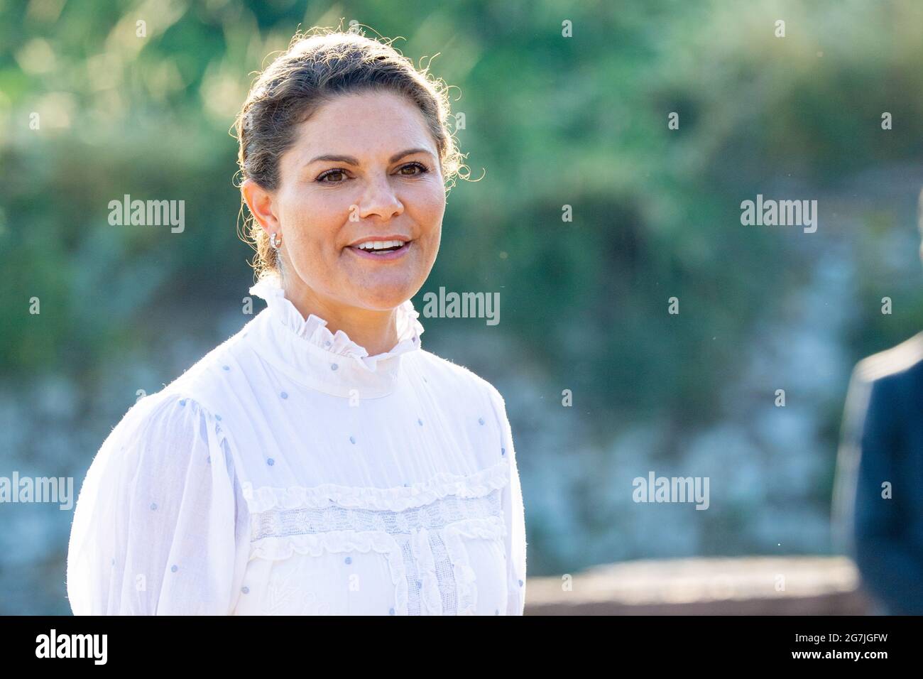 Borgholm, Sweden, 14th July. Crown Princess Victoria during the ...