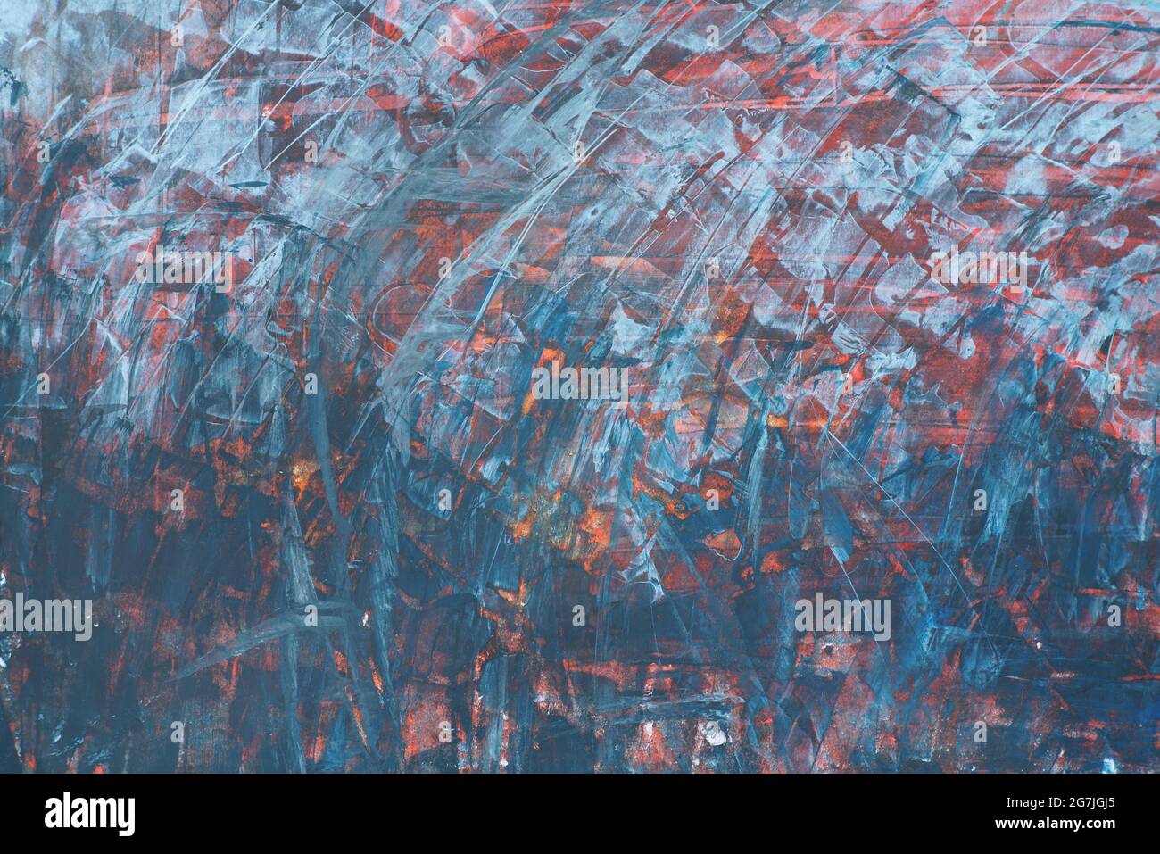 Abstract color plates or backgrounds in style of informal paintings ...