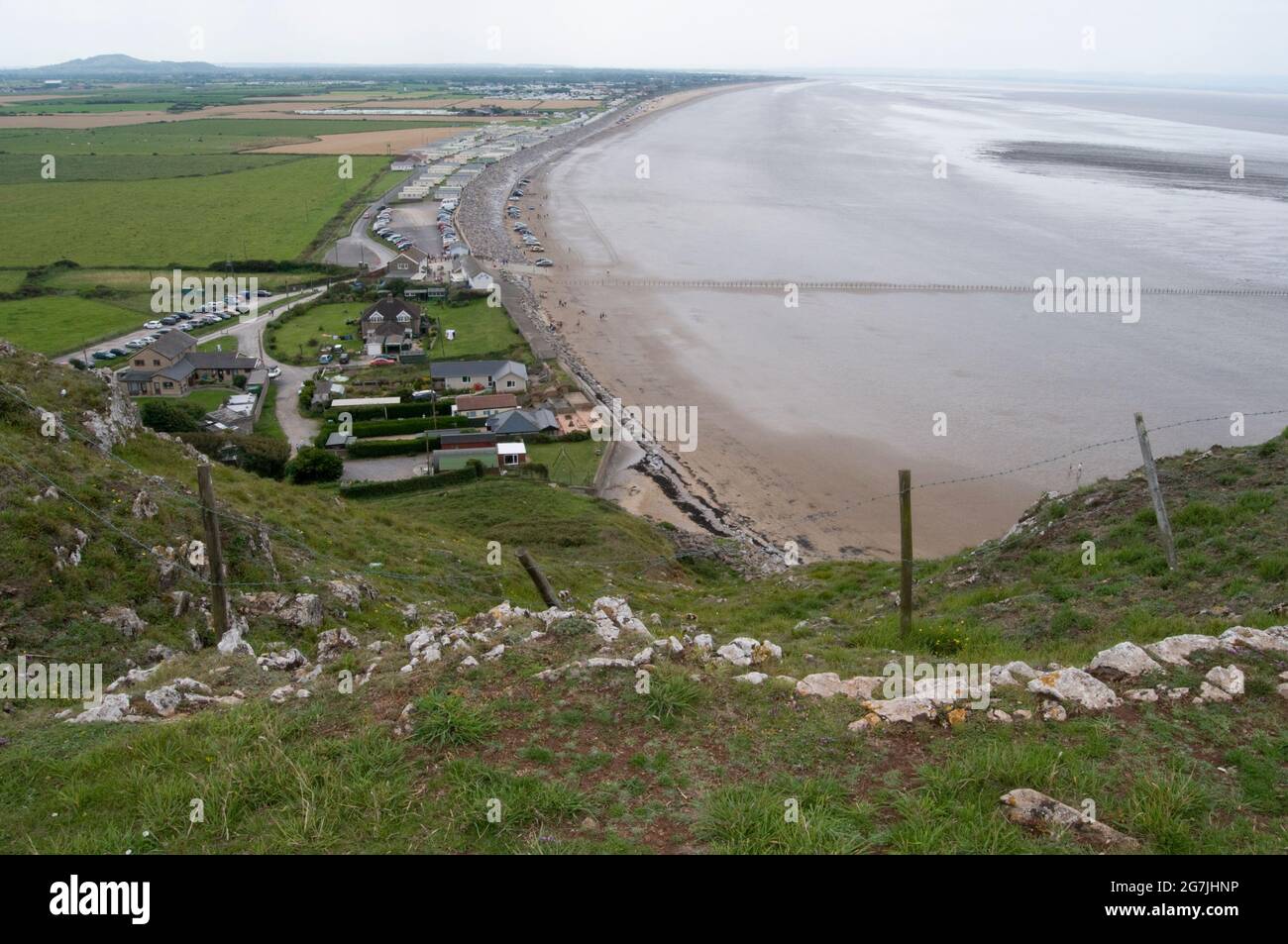 Brean down cliffs hi-res stock photography and images - Alamy