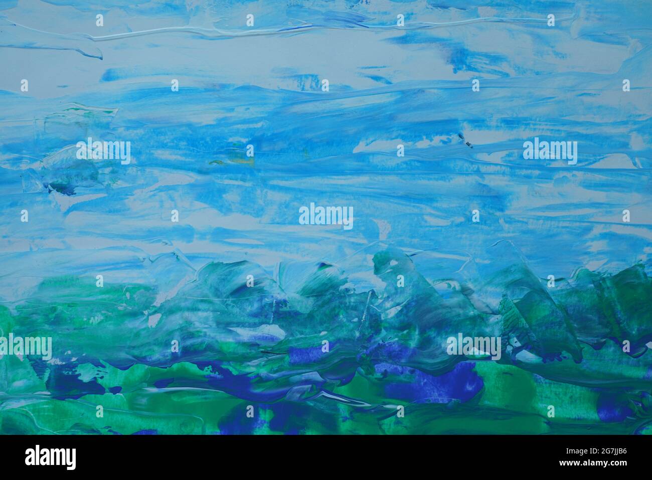 Abstract color plates or backgrounds in style of informal paintings ...