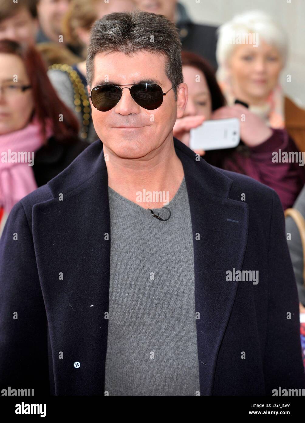 Birmingham. UK. Simon Cowell at the Photocall with Britain's Got Talent ...