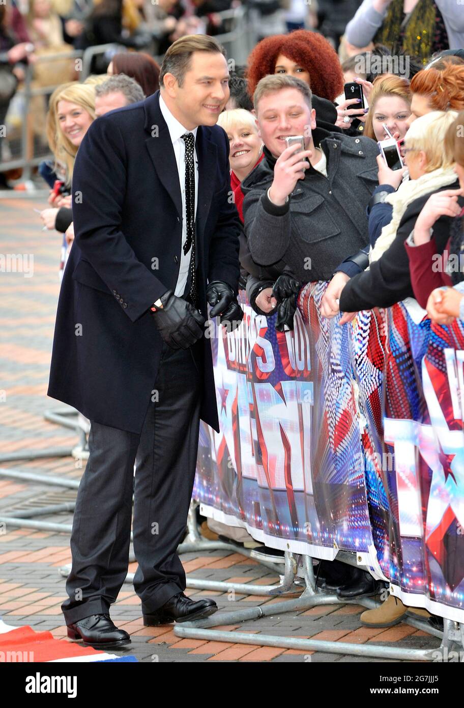 Birmingham. UK. David Walliams at the Photocall with Britain's Got ...