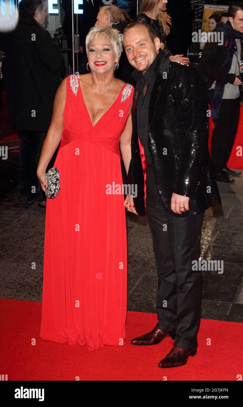 London. UK. Denise Welch and Lincoln Townley at the World Premiere of ...