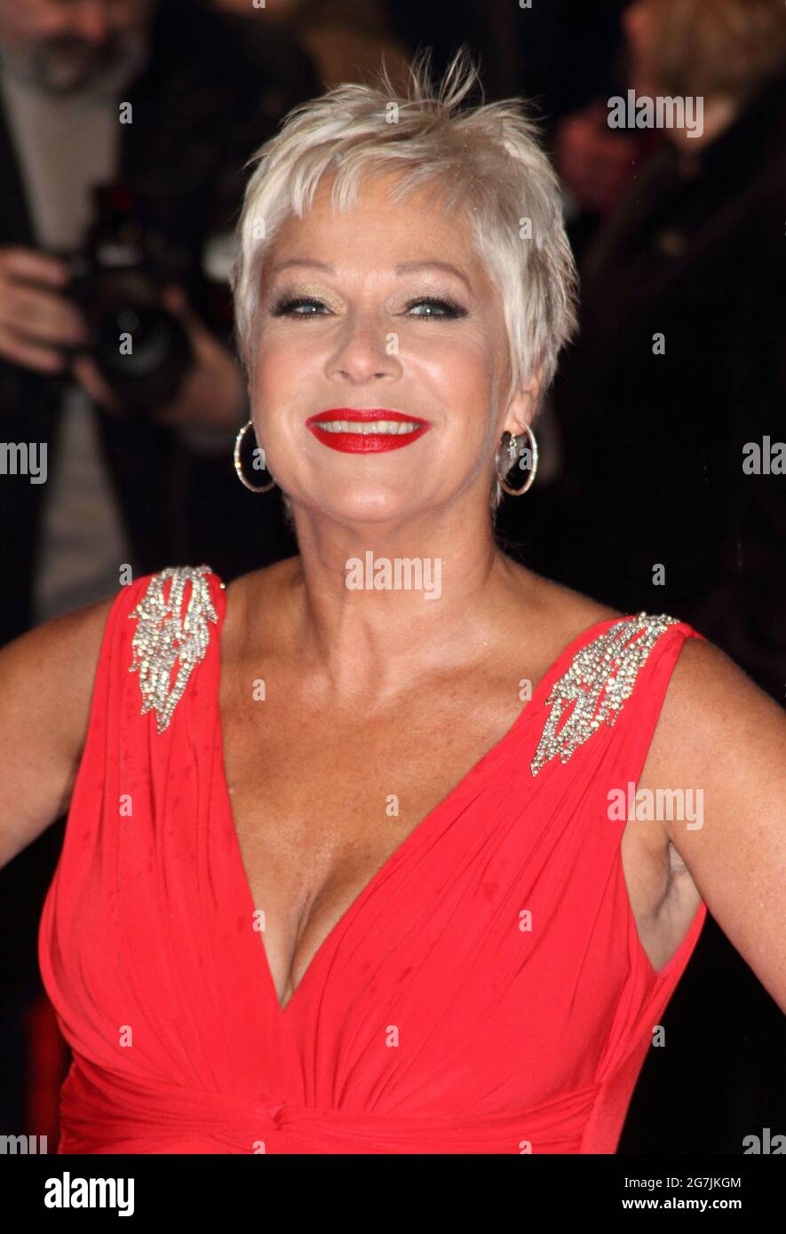 London. UK. Denise Welch at the World Premiere of Run For Your Wife at ...