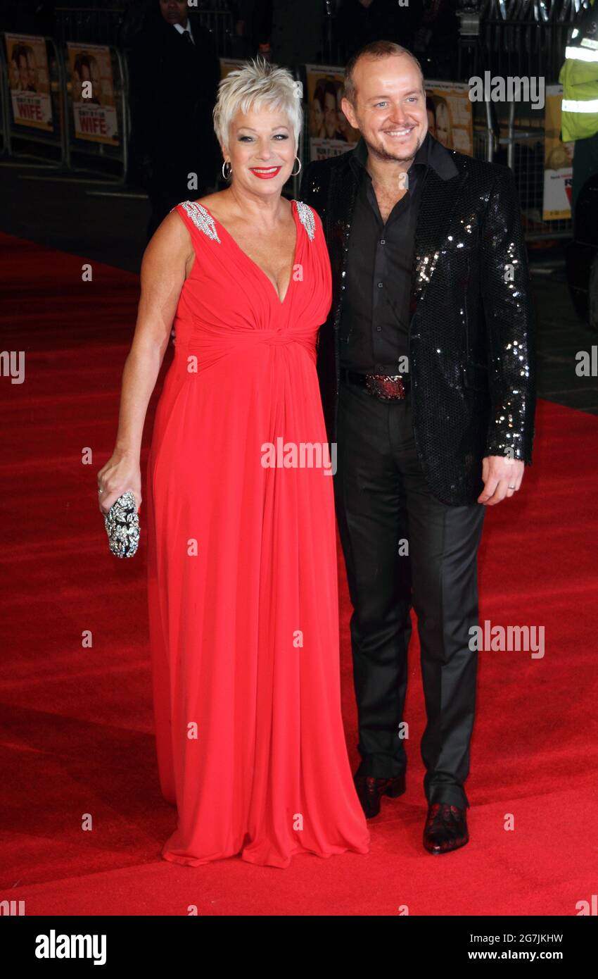 London. UK. Denise Welch and Lincoln Townley at the World Premiere of ...