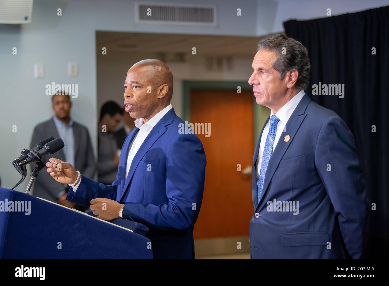 NEW YORK, NEW YORK - JULY 14: Democratic nominee for New York City ...