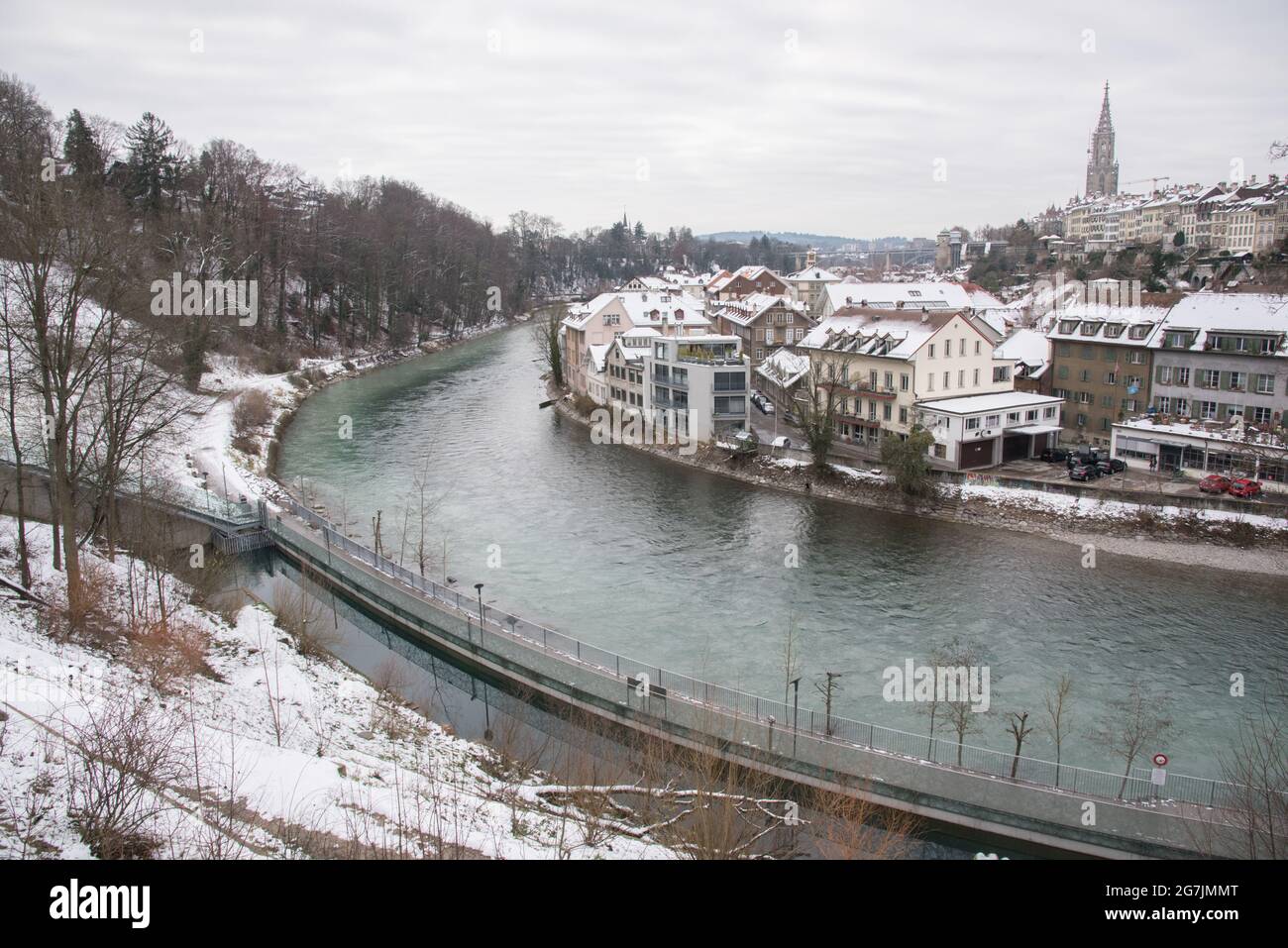 Beautiful scenery of the Medieval town of Murten in Switzerland Stock ...