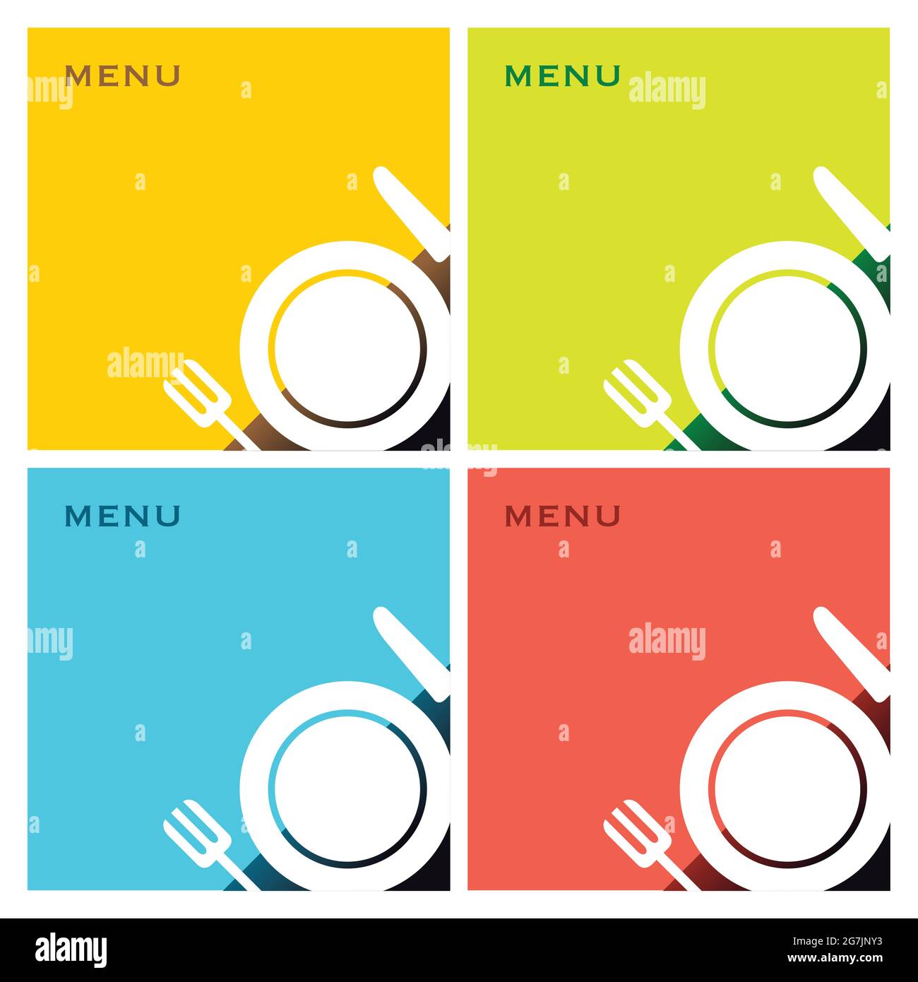 Restaurant table set up Cut Out Stock Images & Pictures - Alamy