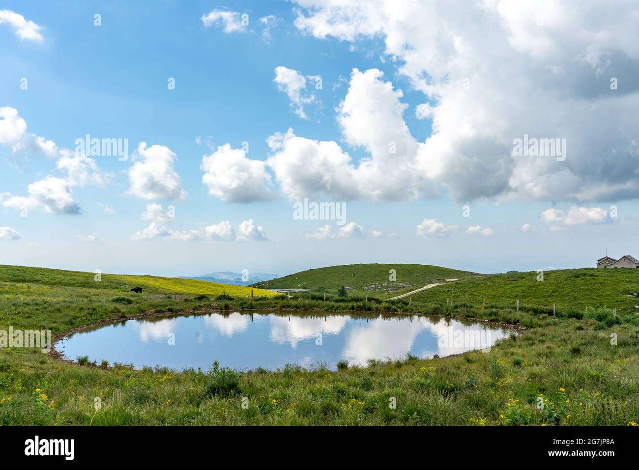 Lessinia landscape in the italian alps Stock Photo - Alamy