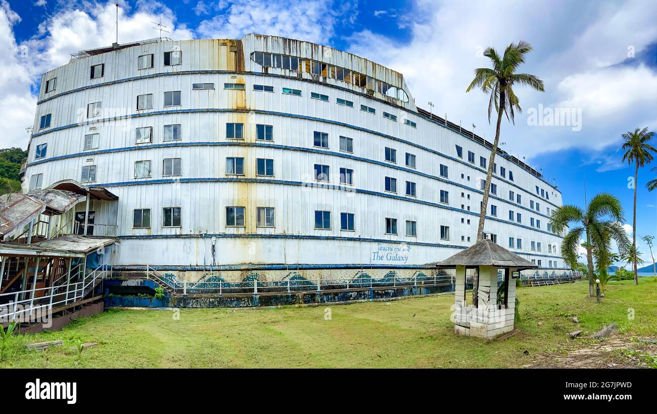 Abandoned Boat Chalet, Ghost Ship in Grand Lagoona, Koh Chang, Trat ...